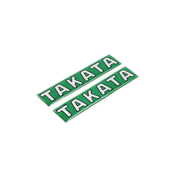 Official Takata Racing Pair 3D Gel Badges - www.TakataRacingStore.com